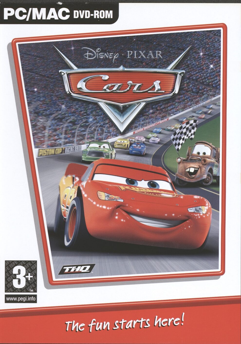 Disney Pixar Cars Pc Game New Vintage Toy Mania