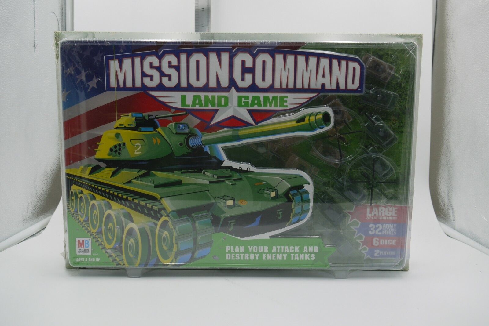 2003 MISSION COMMAND LAND BOARD GAME MILTON BRADLEY SEALED - Vintage ...