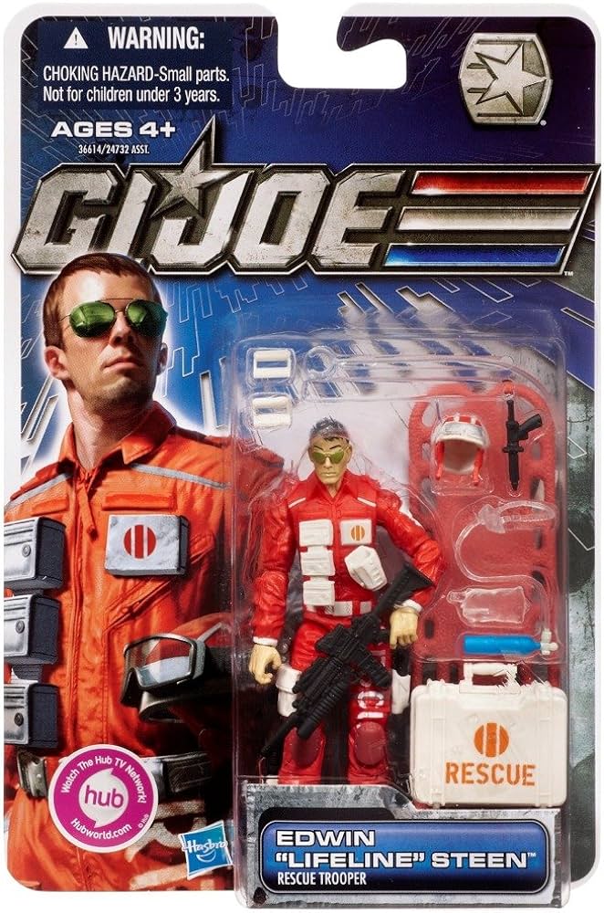 GI Joe 25th 30TH Anniversary RENEGADES LIFELINE Action Figure MOC ...