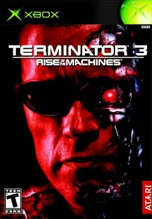Terminator 3: Rise Of The Machines XBOX USED NO MANUAL - Vintage Toy Mania