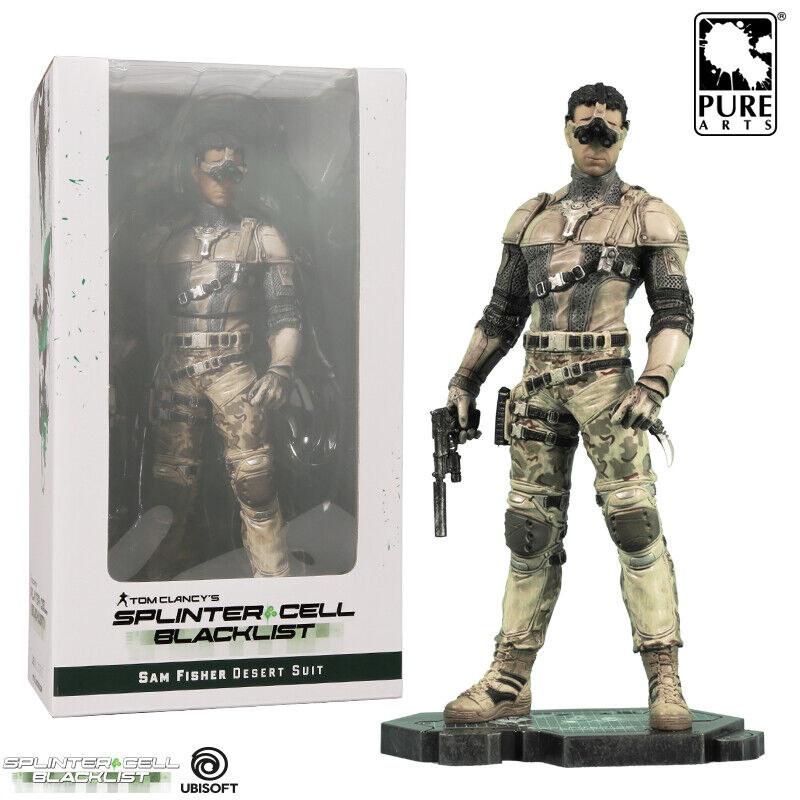 Tom Clancy’s Splinter Cell Blacklist Sam Fisher Desert Suit Figure ...