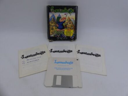 Vintage Amiga GAME COMMODORE PROMOTION PACK LEMMINGS PSYGNOSIS ...