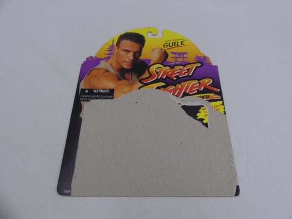 1994 GI JOE STREET FIGHTER MOVIE ROCK TROOPER GUILE FULL CARD BACK FILE ...