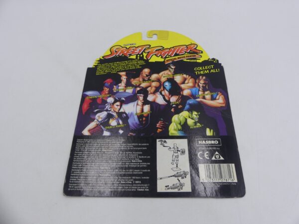 1994 GI JOE STREET FIGHTER MOVIE ROCK TROOPER GUILE FULL CARD BACK FILE ...