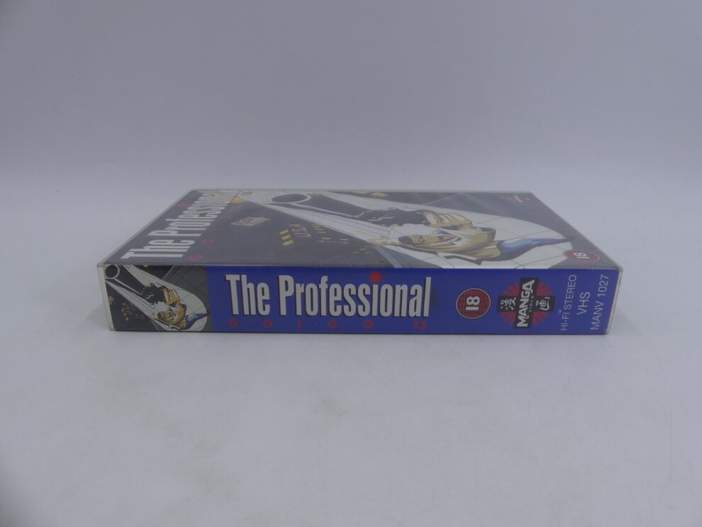 Golgo 13 The Professional VHS Manga (VHS, 1994) USED - Vintage Toy Mania