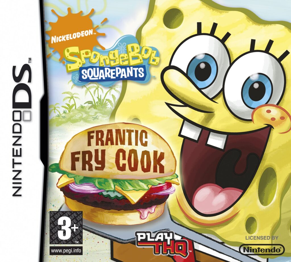 SpongeBob Squarepants: Frantic Fry Cook DS USED – Vintage Toy Mania