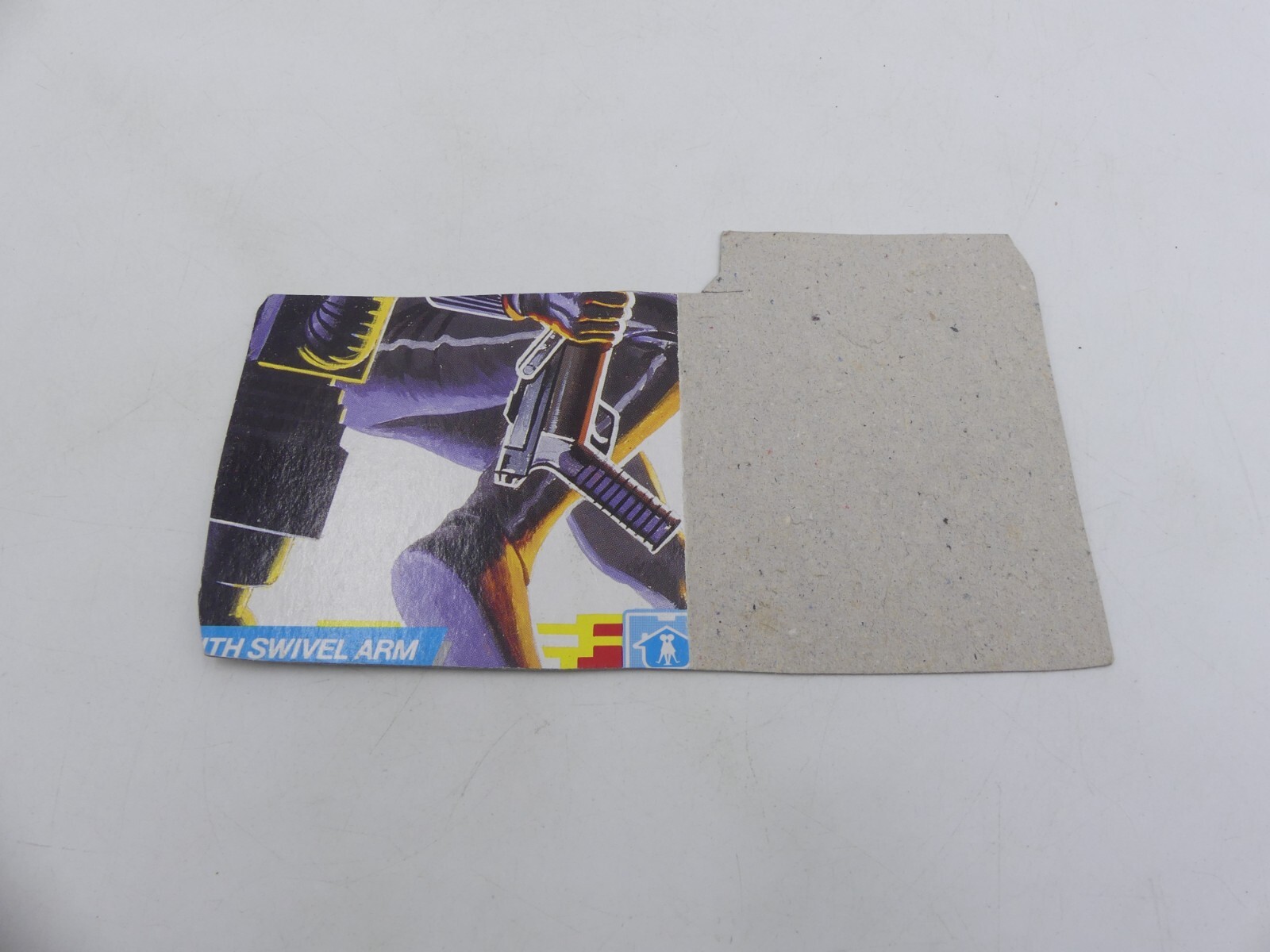 Gi Joe Eels 1985 File Card - Vintage Toy Mania