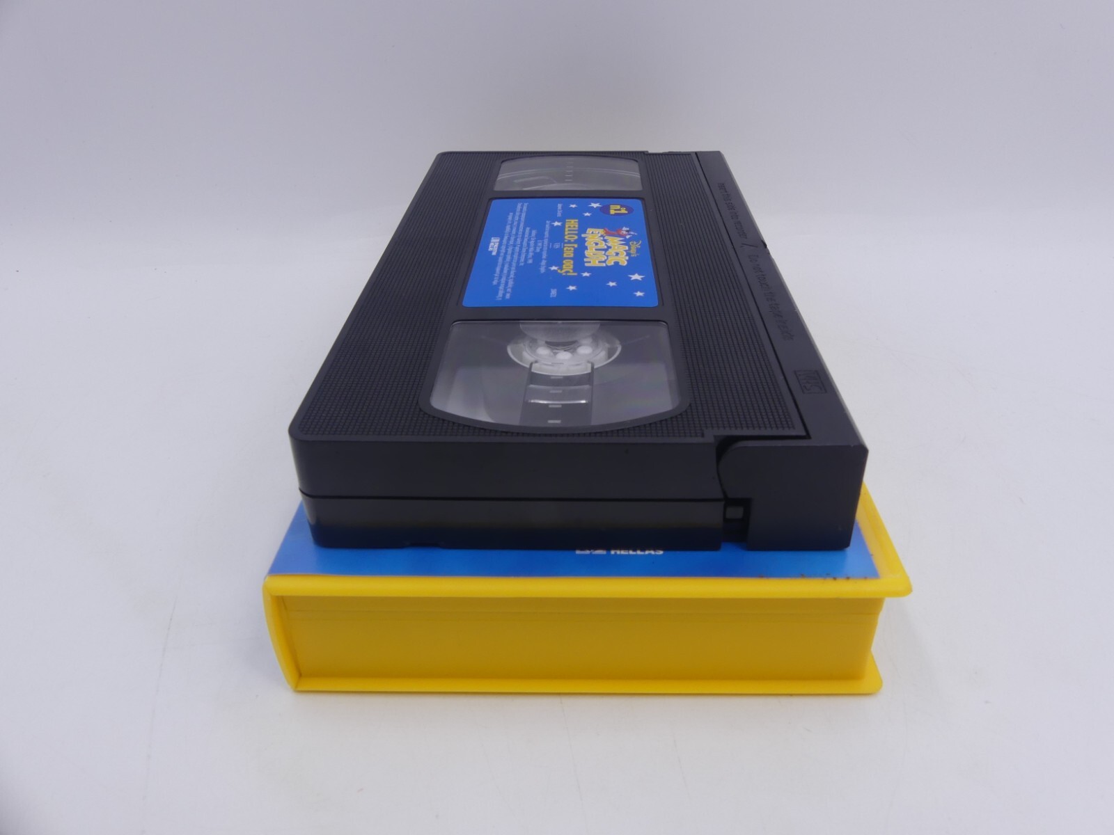 VINTAGE VHS TAPE DISNEY’S MAGIC ENGLISH NO.1 HELLO GREEK DUB DEAGOSTINI ...