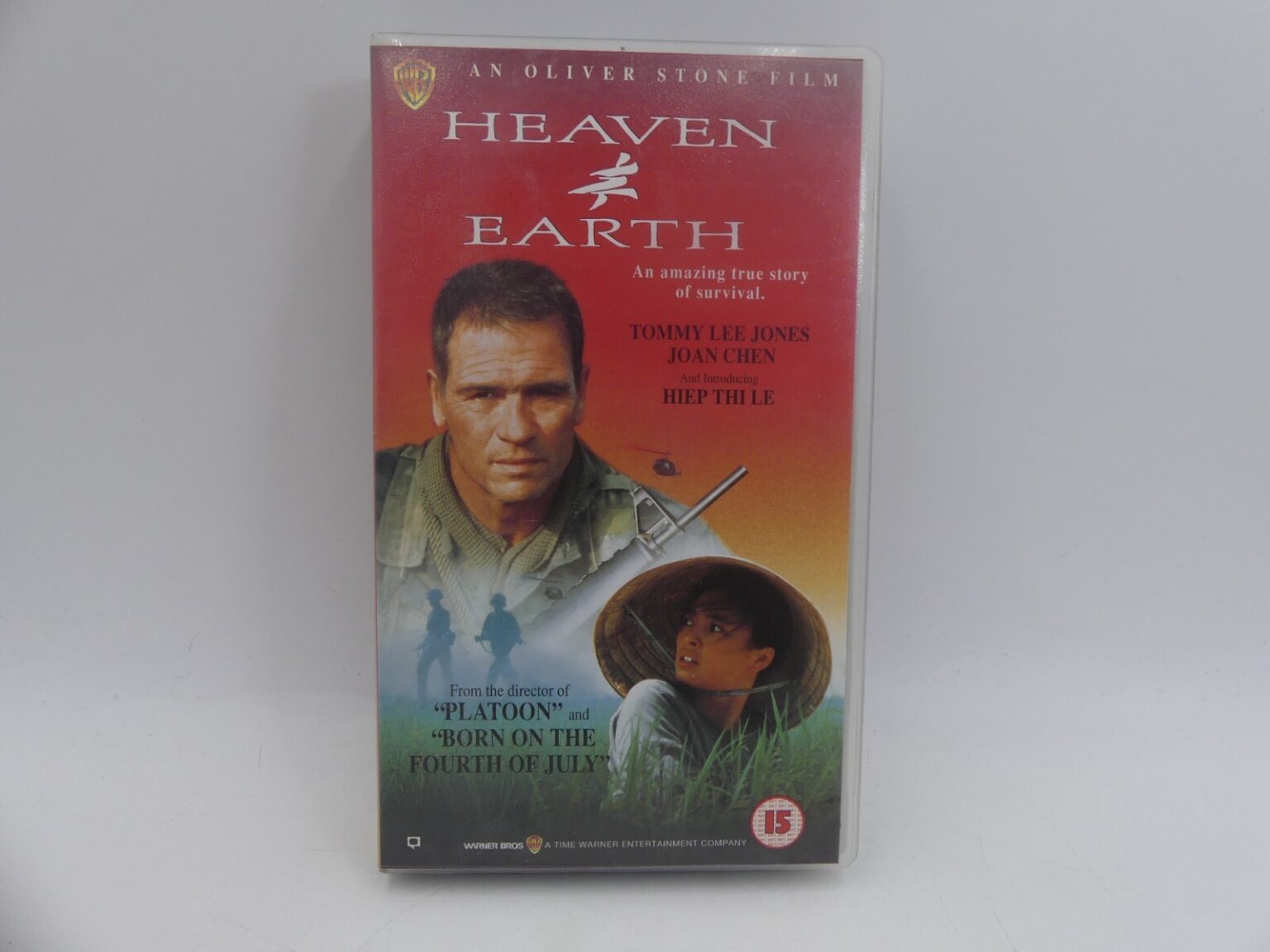 VHS TAPE GREEK SUBTITLES HEAVEN & EARTH PAL USED - Vintage Toy Mania