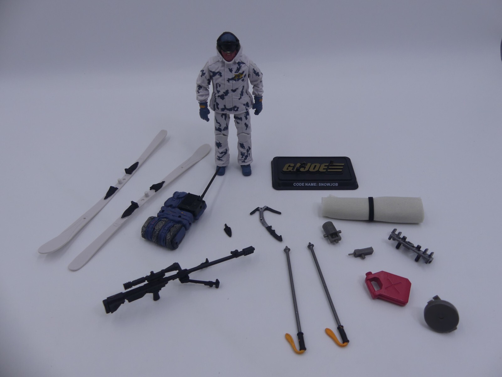 GI JOE 2014 25th 50TH ANNIVERSARY SNOW JOB FIGURE COMPLETE - Vintage ...