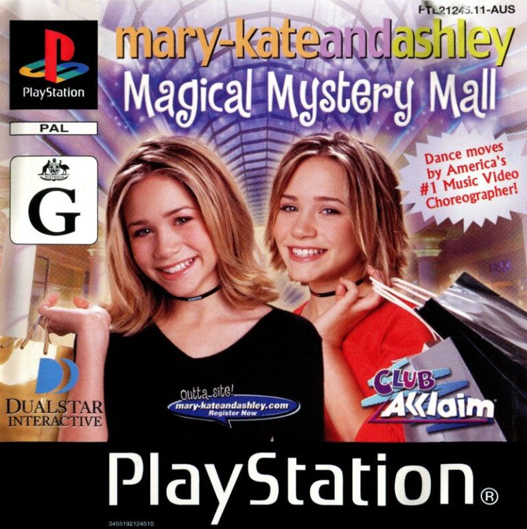 Mary-Kate and Ashley Magical Mystery Mall PlayStation PS1 USED ...