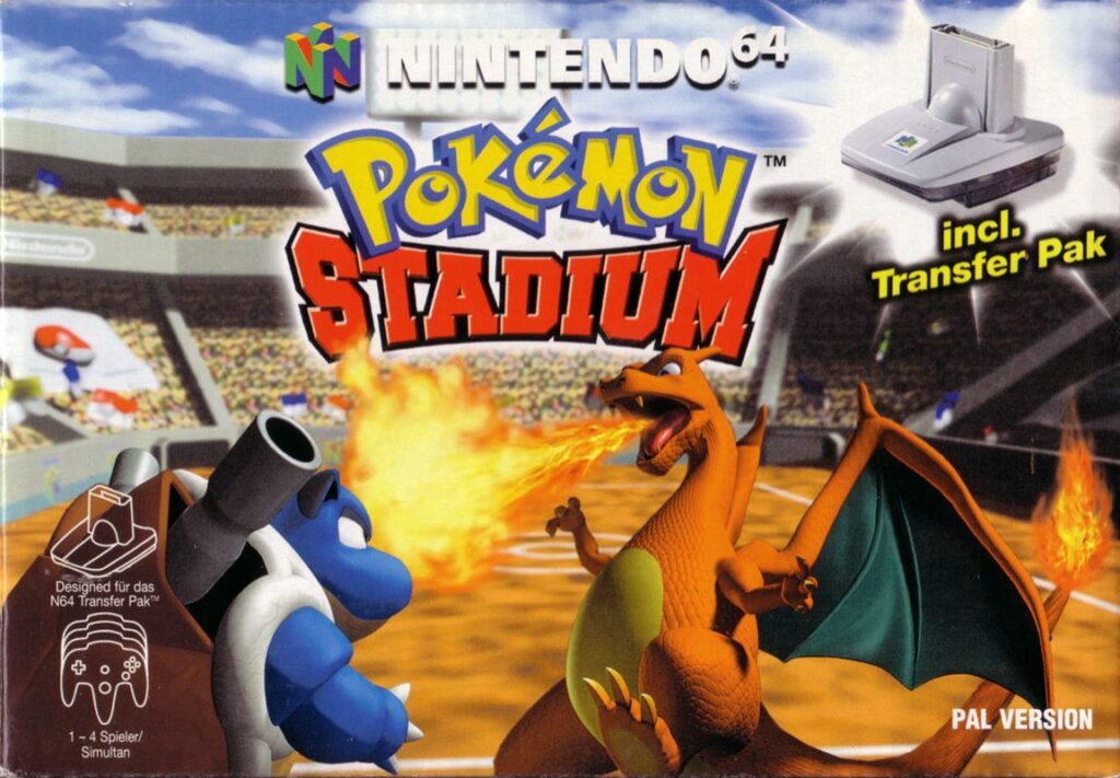 Pokémon Stadium With Transfer Pak N64 Nintendo 64 USED Ελληνικό Nortec ...